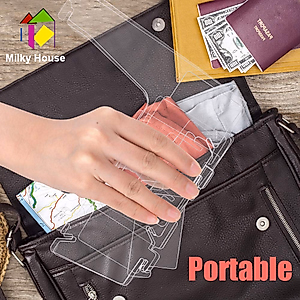 Dice Tower, Dice Rolling Tower Kit with Double Sided Matte Protective Film, Please Tear Off Before Use & Tray Collapsible Portable Easy Roller for Desktop Board Game,RPG, D&D & Foxta