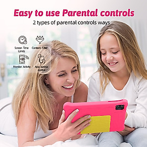 Freeski Kid Tablet 7-Inch Android 12 Tablet for Kids, 2G RAM 32G ROM, Quad Core Processor, Kidoz Preinstalled, Parental Control- Educational and Entertaining Tablet for Kid