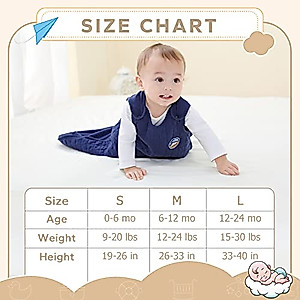 ZIGJOY Gently Weighted Baby Sleep Sack, 1.2 TOG Newborn Sleeping Bag with 2-Way Zipper, Toddler Transition Sleeping Bag for 0-6 Months Grey