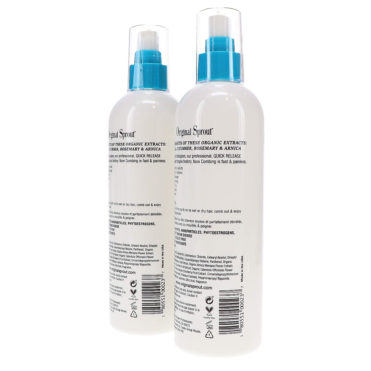 Original Sprout Miracle Detangler, 12 oz Pack of 2