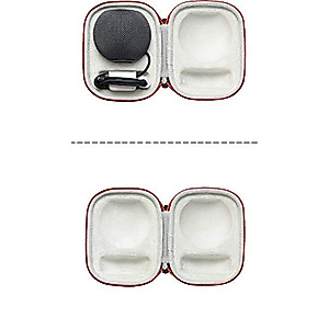 Travel Case for Apple HomePod Mini,Apple HomePod Mini Smart Audio EVA Hard Portable Storage Box,Suitcase Dustproof and Shockproof Apple HomePod Mini Carry Case