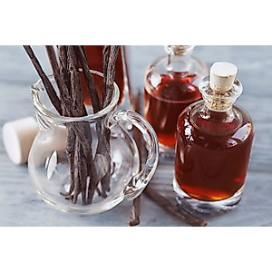 Pure Vanilla Extract - Made with Bourbon Madagascar Vanilla Beans - 4 fl oz – For Baking, Desserts, Home Cooking and Chefs