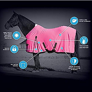 Weaver Leather CoolAid® Equine Cooling Blanket (84", Turquoise)