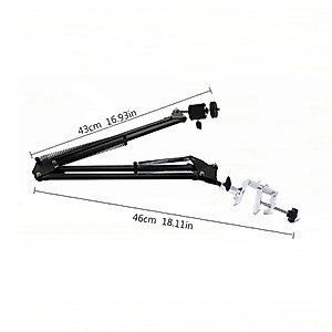 Stand Projector Mount Adapter Flexible Projector Stand Angle Adjustable Projectors Stand Multiple Adjustment Hold up to 2.2 Lbs for Projectors