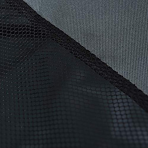 Amazon Basics Portable Soft Pet Dog Travel Playpen, Large (45 x 45 x 24 Inches), Grey