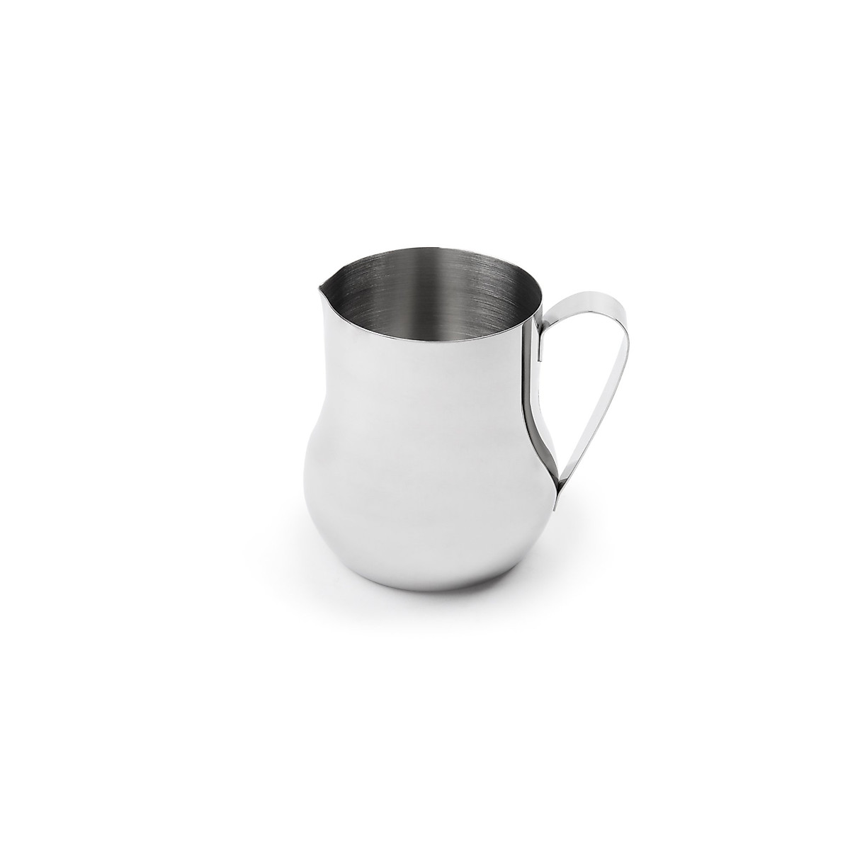 Fox Run Creamer/Frother Pitcher, 4.25 x 3 x 4.25 inches, Metallic