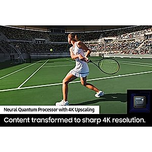 SAMSUNG QN55S90CAFXZA 55 Inch 4K OLED Smart TV with AI Upscaling with a 7S-PS4-US1 4-Outlet Power with Omniport USB (2023)(USED)