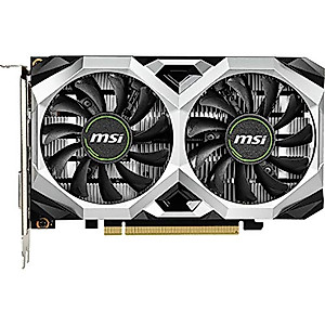MSI G1650VXS4C Gaming GeForce GTX 1650 128-Bit HDMI/DP 4GB GDRR5 HDCP Support DirectX 12 VR Ready OC Graphics Card (GTX 1650 Ventus XS 4G OC)