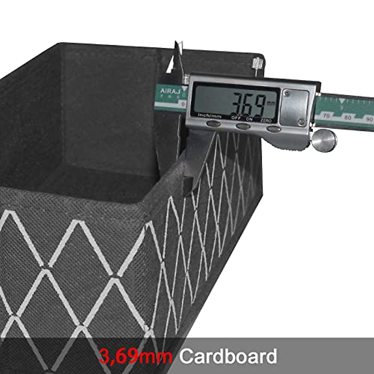 VERONLY Dresser Drawer Organizers for Clothing - Fabric Closet Organizers and Storage for Baby Clothes,Bra,Socks,Underwear,Closet,6pcs Pack, Gray