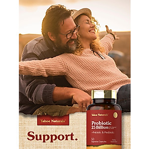 Carlyle Prebiotic, Probiotic & Postbiotic | 25 Billion CFU | 50 Powder Pills | Men and Women's Digestive Health | Vegetarian and Non-GMO Supplement