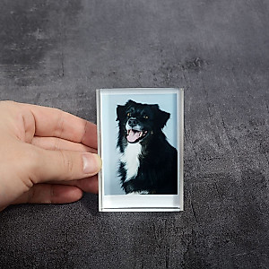 LAGIPA Polaroid Picture Frames, Instax Mini Frame for Photo, Small Picture Frames 2x3, Acrylic Polaroid Frames Desktop, Wallet Size Picture Frame For Fujifilm Polaroid Film (3 Pack)