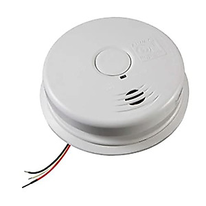 Kidde Hardwired Smoke & Carbon Monoxide Detector, 10-Year Battery Backup, Voice Alerts