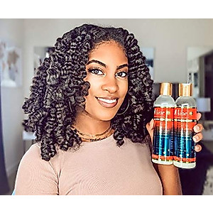 The Mane Choice A-maz-zon Hair Day | Gleaming Glow Conditioner & Locks Shampoo (Bundle)