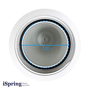 iSpring Housing O-Ring, 3 1/2", for RCC Series RO System and Countertop Water Filter Housing Sump O ring ORFx3, Black, 3 Piece