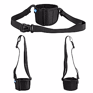 Xxerciz Tumbler Carrier Holder Water Bottle Carrier with Shoulder Strap, Fit for Simple Modern, Yeti, Rtic, Hydro Flask Tumbler Drink Carrier with Carrying Handle Water Bottle Holder for Walking