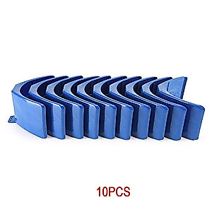 LVOERTUIG 10pcs Pigeon Stand Dove Rest Stand Pigeon Perch Roost Frame Grill Dwelling Pigeon Perches Roost Bird Supplies Accessories(Blue)