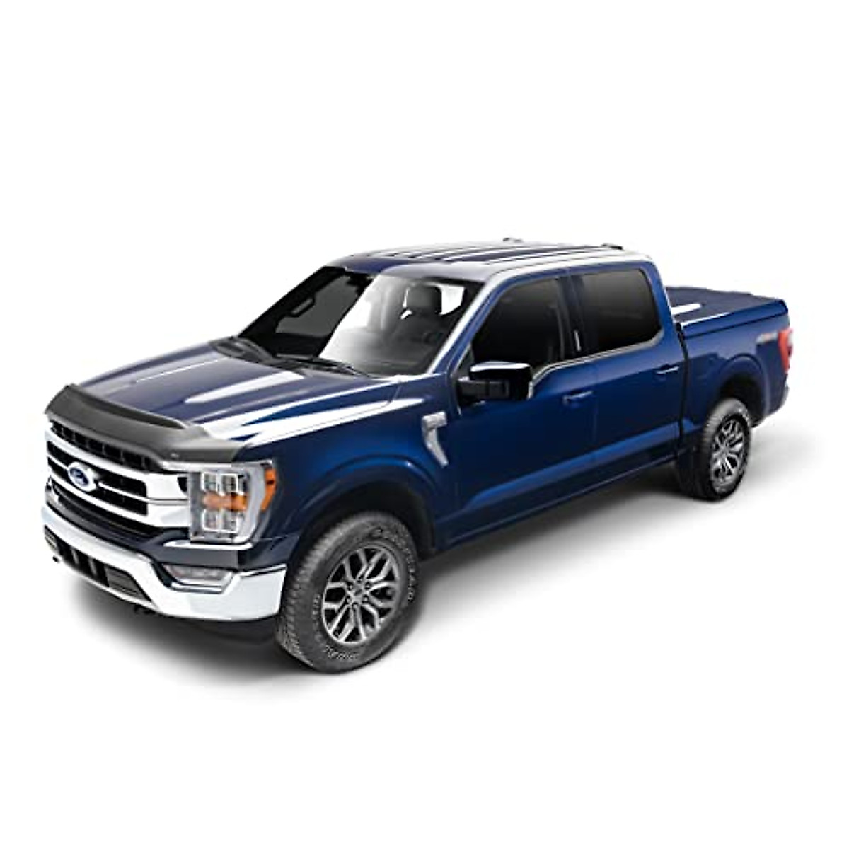 Auto Ventshade [AVS] Aeroskin II Hood Protector | 2015 - 2020 Ford F - 150 (Excludes Raptor), Low Profile - Textured Black, 1 pc. | 436096