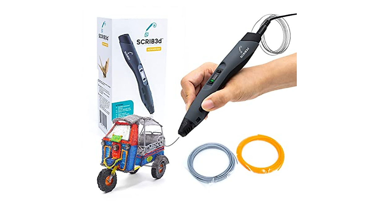 SCRIB3D 3D Printing Pen - Create with Precision & Comfort