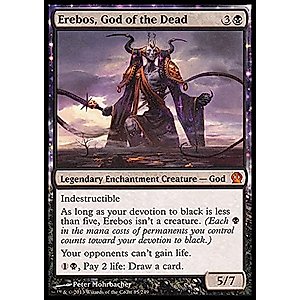 Magic: The Gathering Singles MTG Magic: The Gathering Erebos, God of The Dead 85 Theros THS Black THS85 0