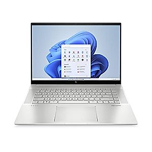 HP Envy -Laptop PC, Intel Arc A370M Graphics, 12th Gen Intel Core i7-12700H, 16 GB -RAM, 512 GB SSD, 16” WQXGA Touchscreen, 100% sRGB, Windows 11 Home, HP Fast Charge, Camera -Cover (16-h0010nr, 2022)