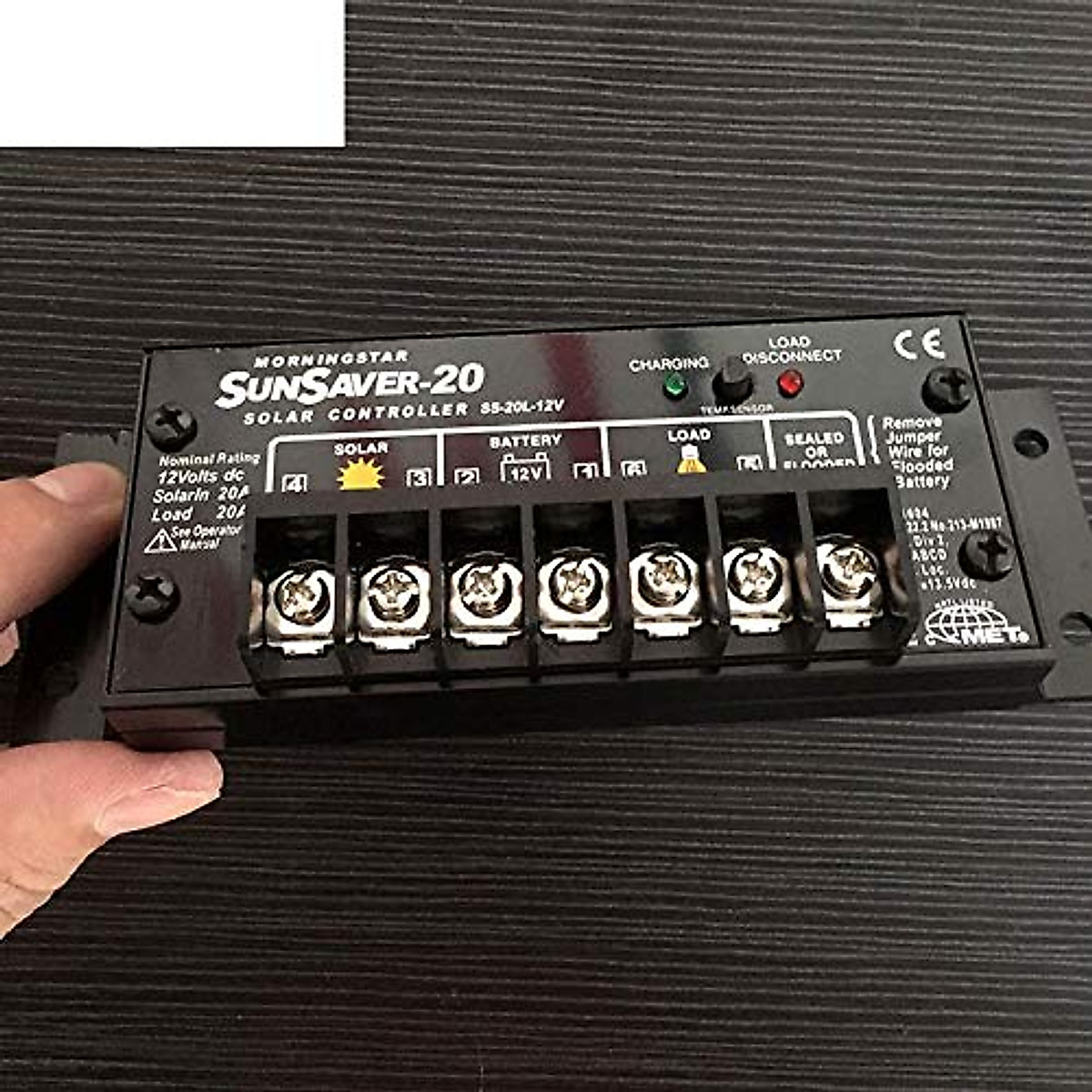 Prostar Sunsaver 20A 12V Morningstar Solar Charge Controller SS-20A PV Solar Charger Controller