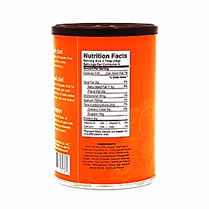 Fireside Coffee Company - Vanilla Chai Tea Latte - 2 Pack of 8 oz Canisters - Easy Instant Flavored Chai Tea Served as Hot Chai, Iced Chai, or Frappe - Vanilla Chai Tea Latte