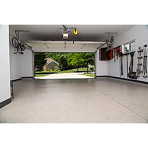 Rust-Oleum 381087 RockSolid Polycuramine 2.5 Car Garage Floor Coating Kit, Modern Greige, 180 Fl Oz (Pack of 1)