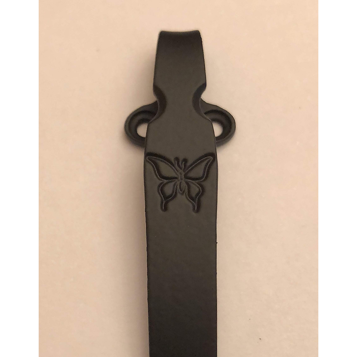 Black Titanium Deep Pocket Clip For Benchmade Griptilian 551BK 550SBK 553BK 551 553 550 Knife with Swallowtail Butterfly