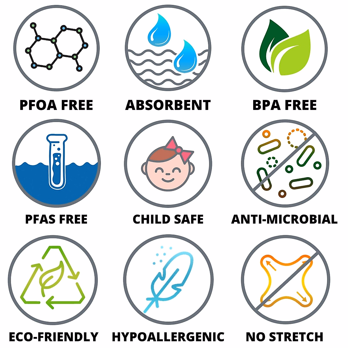 CIRCE CARE Pee Cloth:Silver Infused Pee rag for Women who Pee Outdoors, Reusable Absorbent Wipes, Eco alt. to Toilet Paper, Female Urination Solution for Camping, Hiking (2pc Combi- Galaxy+Fiesta)