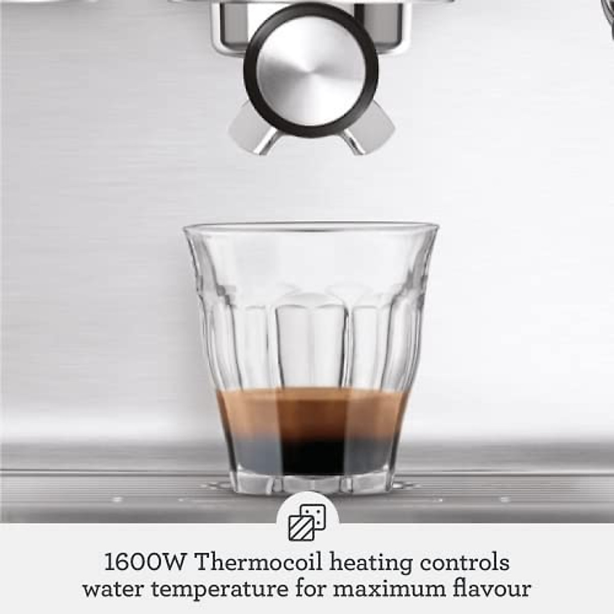 Breville Duo Temp Pro Espresso Machine,61 Fluid Ounces, Stainless Steel, BES810BSS