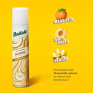 Batiste Dry Shampoo, Blonde, 6.35oz. Packaging May Vary
