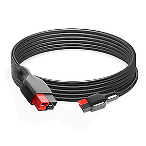 MJPOWER 10Ft Jackery Solar Extension Cable 14AWG Anderson Connector Plug DC Solar Panel Extension Cord Connect Jackery SolarSaga 100W/100X Solar Panel to Jackery Explorer 1000 Portable Power Station
