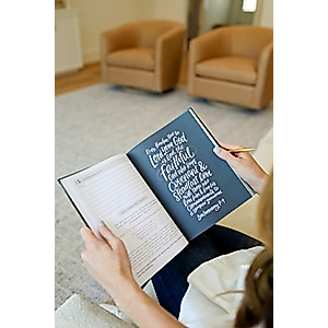 The Bible in a Year: A Guided Bible Study Reading Plan to Read the Bible in 52 Weeks (Premium Hardcover Keepsake Edition)