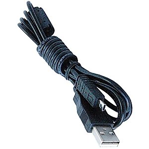 HQRP USB Cable/Cord Compatible with Olympus FE-320, FE-330, FE-340, FE-350, FE-360 Digital Camera