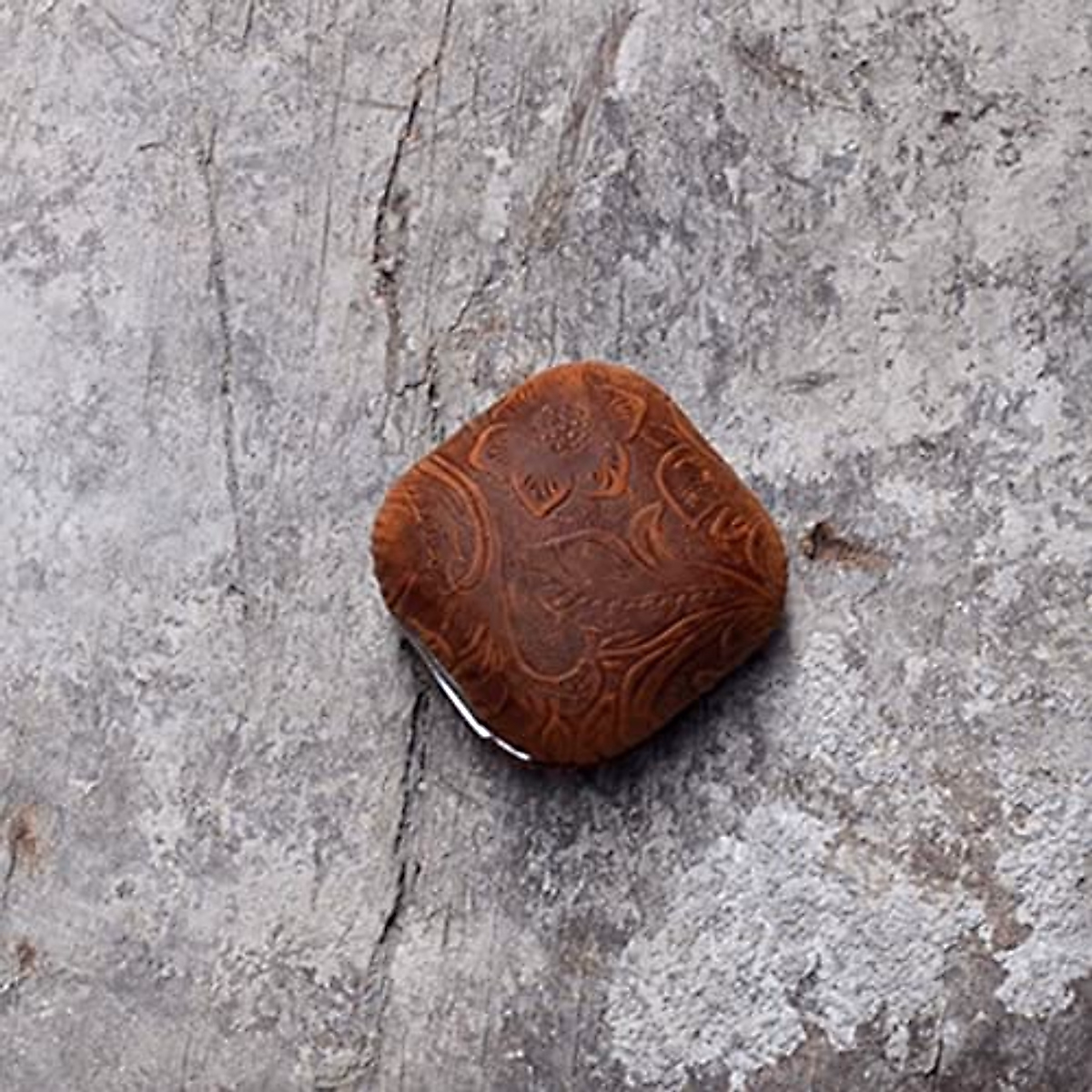 JJNUSA Genuine Leather Distressed Leather for Samsung Galaxy Buds 2 Buds pro Live Wireless Charging Case Leather Protective Case Cover Earbud Case