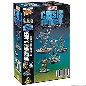 Marvel: Crisis Protocol Uncanny X-Men Affiliation Pack - Unite The Mutant Heroes! Tabletop Superhero Game, Ages 14+, 2 Players, 90 Minute Playtime, Made by Atomic Mass Games