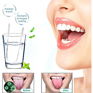 ZUER Tongue Cleaner, Steel Tongue Scrapers for Adults,Use for Plaque Removal, Bad Breath and to Restore l Hygiene or Taste Sensation