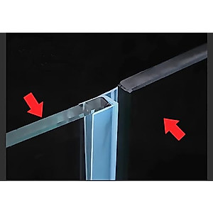 hokmly 120 Inch 10 Ft (Feet) Soft Shower Doors Sweep to Stop Leaks,Glass Door Seal Strip, Shower Silicone Seal Strip