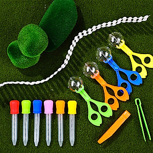 18 Pieces Fine Motor Skill Toys Include 6 Handy Scoopers 6 Jumbo Tweezers 6 Rubber Tipped Dropper Bug Insects Catcher Science Sensory Learning Tool Backyard Outdoor Explorer Kit Skill Development