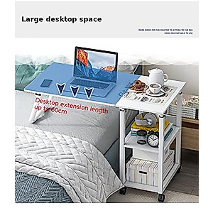MJWDP Laptop Table Portable Folding Desk Bed Table Laptop Desk Computer Table for Bedroom Office Adjustable Movabl Computer Desk Table