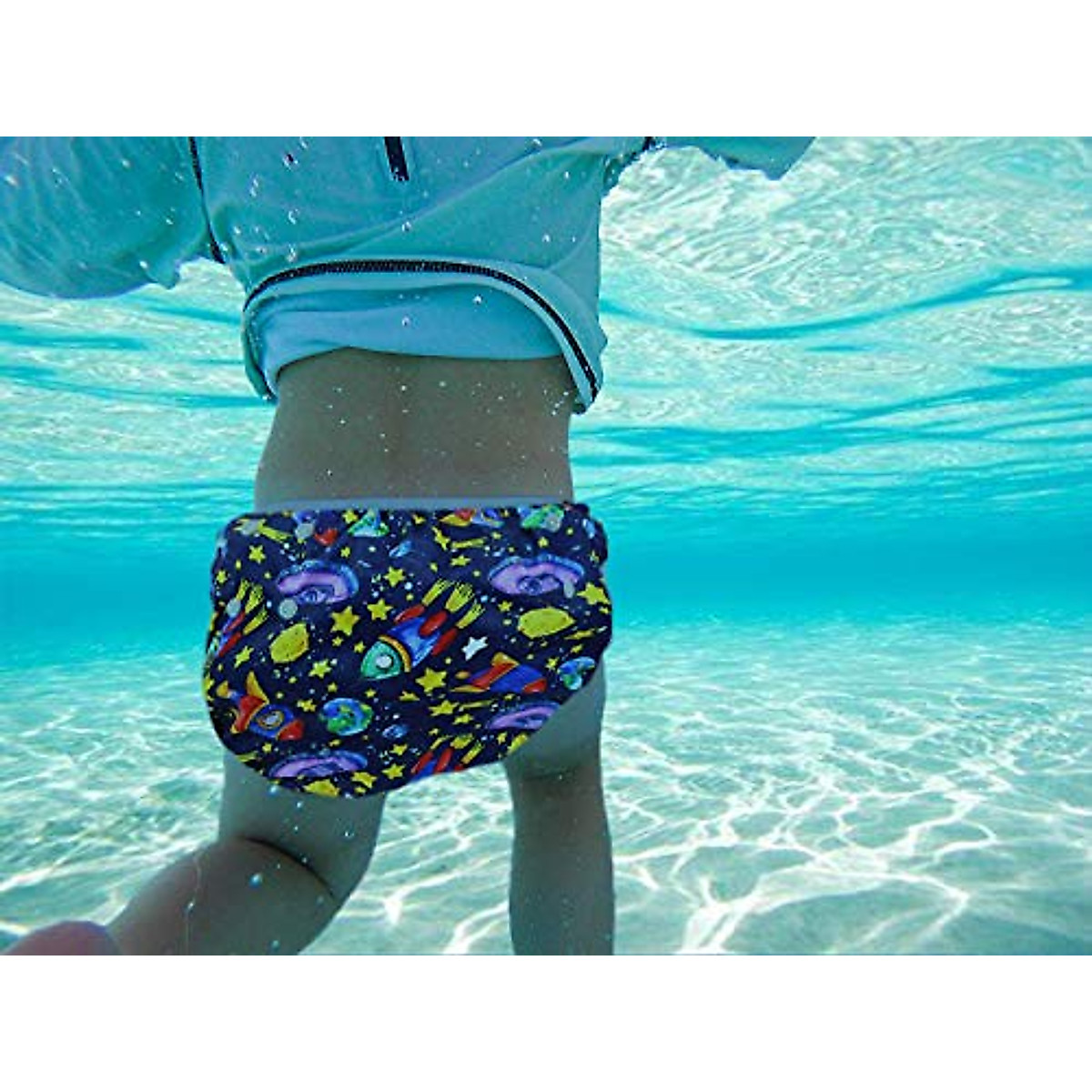storeofbaby Reusable Swim Diapers Adjustable Washable Cover Pool Pants for Boys