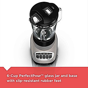 BLACK+DECKER BL1220SG, 6-Cup, Black/Silver