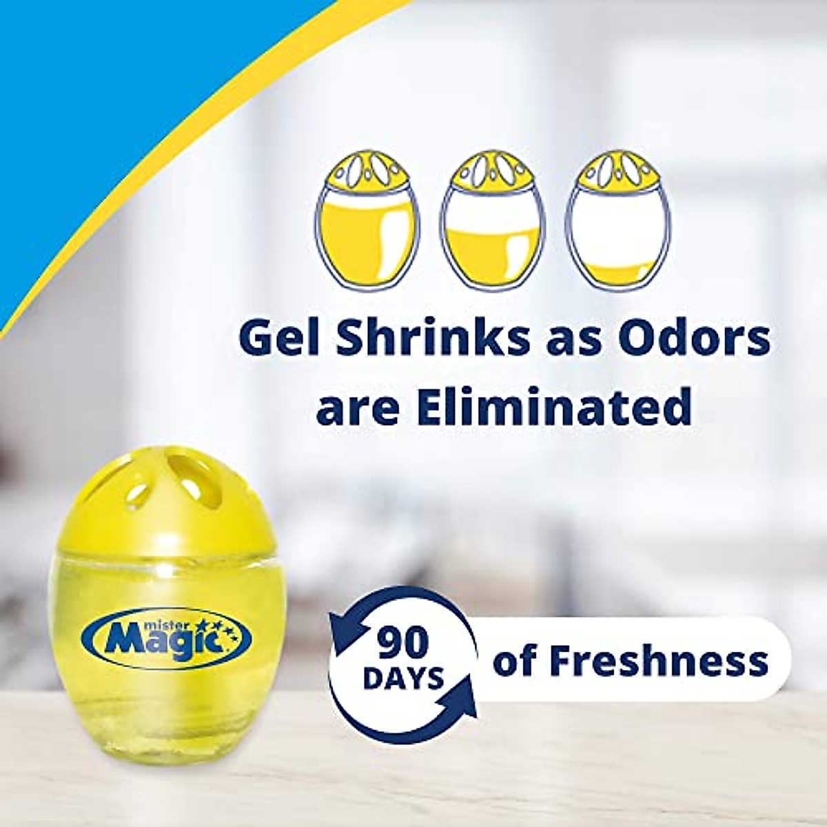 Mister Magic Refrigerator Odor Absorber | Fridge Freshener |Vinegar|1 Pack