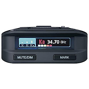 Uniden DFR9 Super Long Range Laser and Radar Detection, Built-In GPS for Red Light Cameras and Speed Camera Alerts, Easy to Read Full Color OLED Display