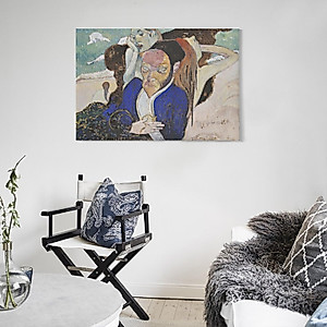 shefei Paul Gauguin Nirvana Portrait of Meyer De Haan Poster Decorative Painting Canvas Wall Art Living Room Posters Bedroom Painting 16x24inch(40x60cm)