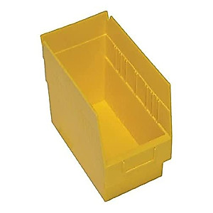 Quantum QSB202YL Store-More 6' Shelf Bin (11-5/8' x 5-1/2' x 6') - [Set of 30]