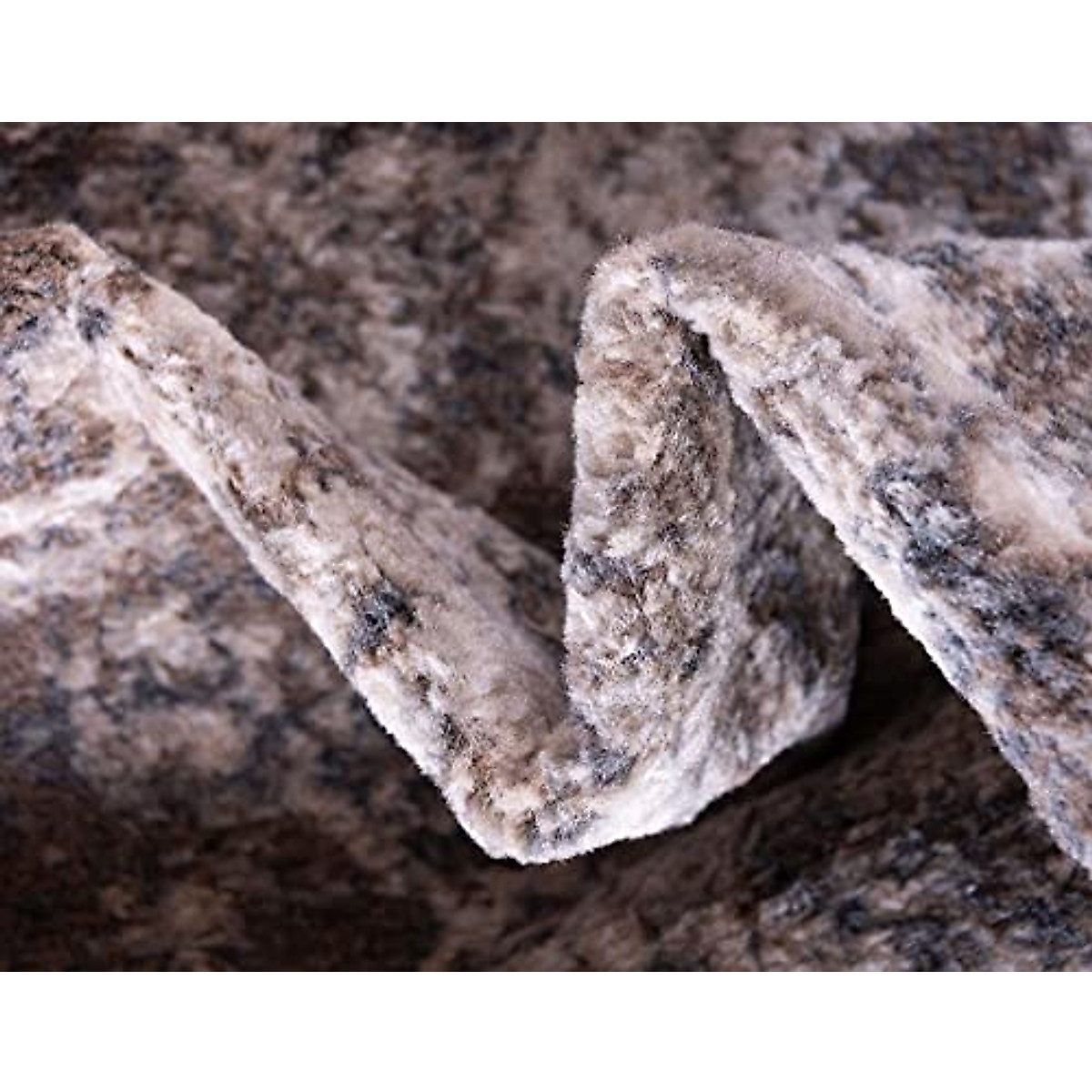 Unique Loom Tuareg Collection Vintage Distressed Traditional Area Rug, 9 x 12 ft, Beige/Brown