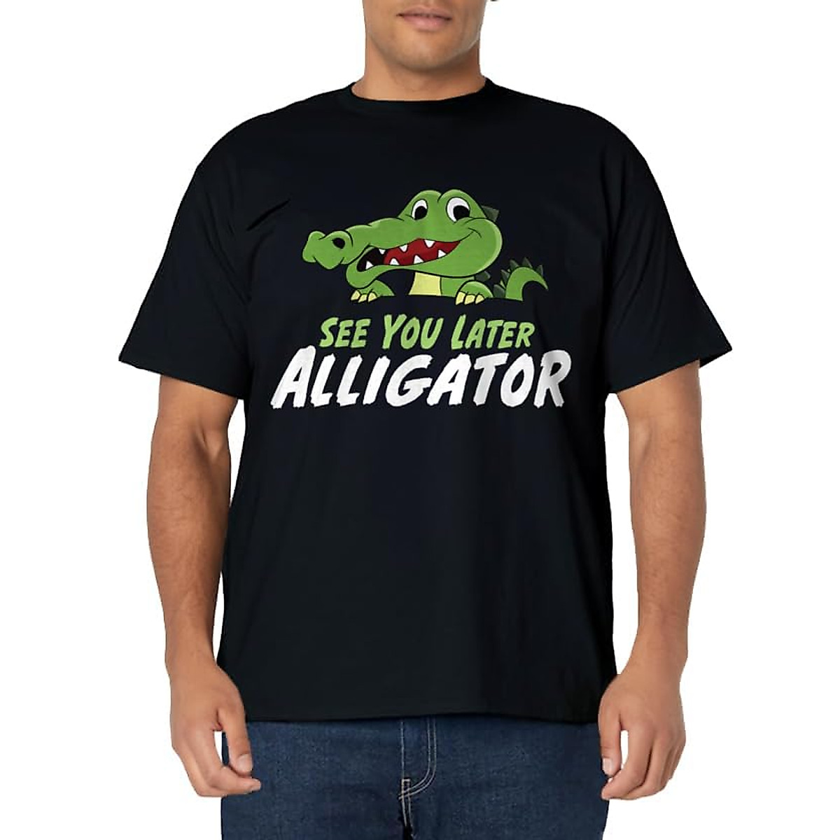 Funny Crocodile See You Later Alligator T-Shirt