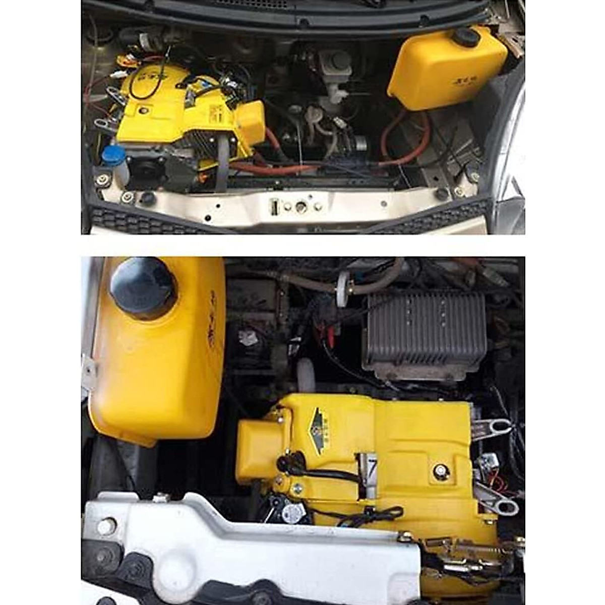 7KW Electric Vehicle Gasoline Generator, Range Extender Electric Start Automatic Frequency Conversion Electric Tricycle Generator (60V, Split Tank)