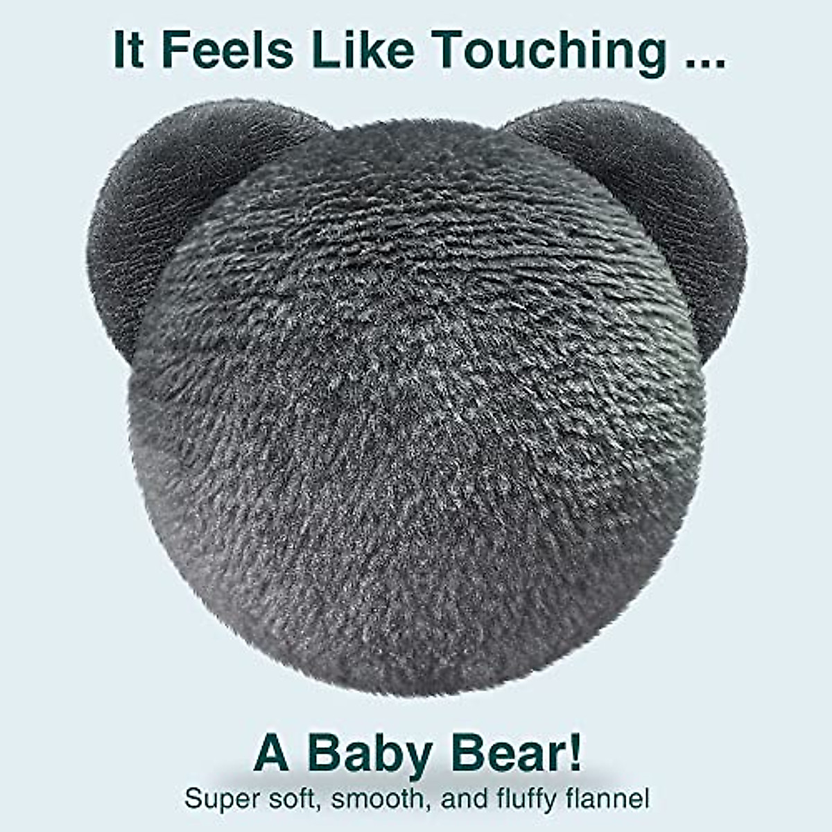 UltraCozy Big Huge Oversized Blanket, 120x120 in Oversized Blanket, Double Sided Flannel, Weighted Fleece Blanket for Bed, Couch Throw, Super Soft Cozy, Machine Washable